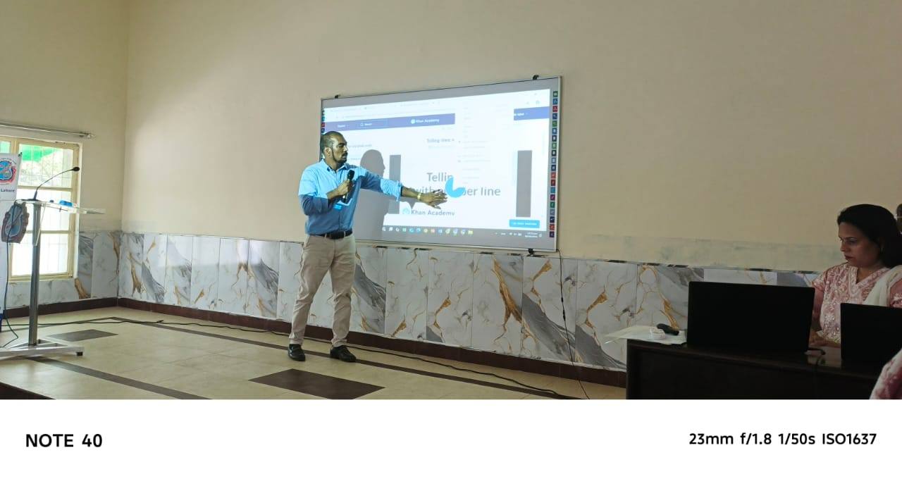 Digital Board – St. Anthony's High School Lawerance Road Lahore